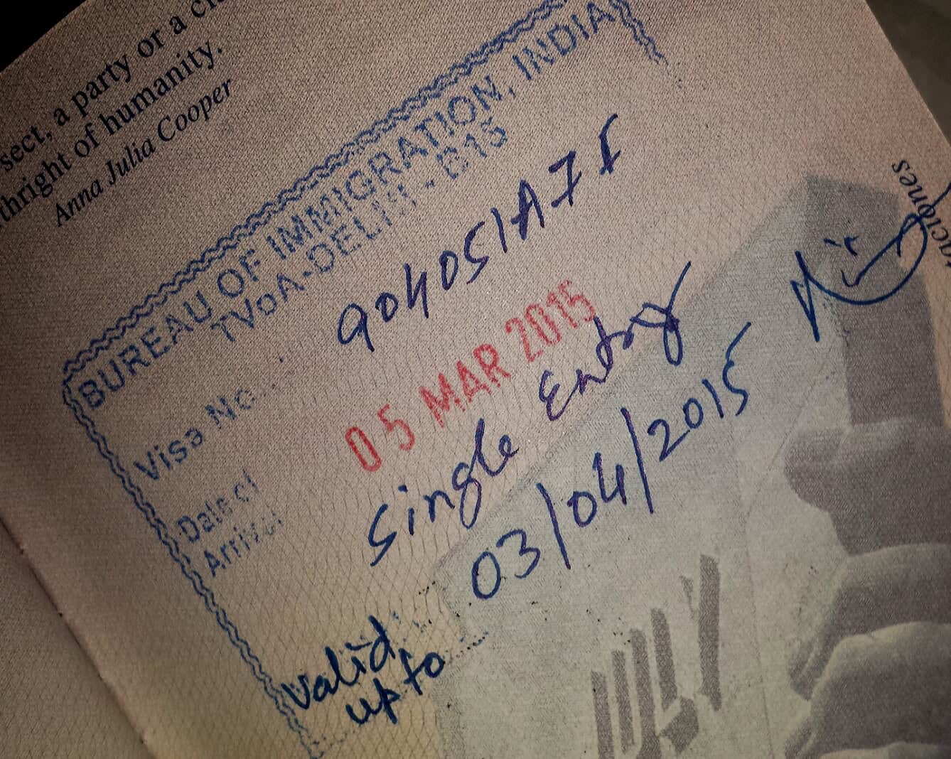 How To Get An India Visa On Arrival (TVoA) - 20 Things To Know