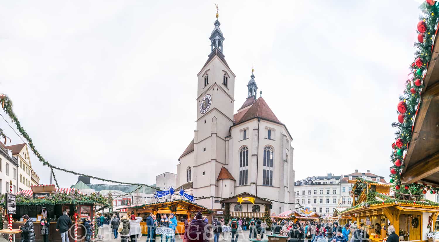 Christmas Market Cruising Down The Danube River