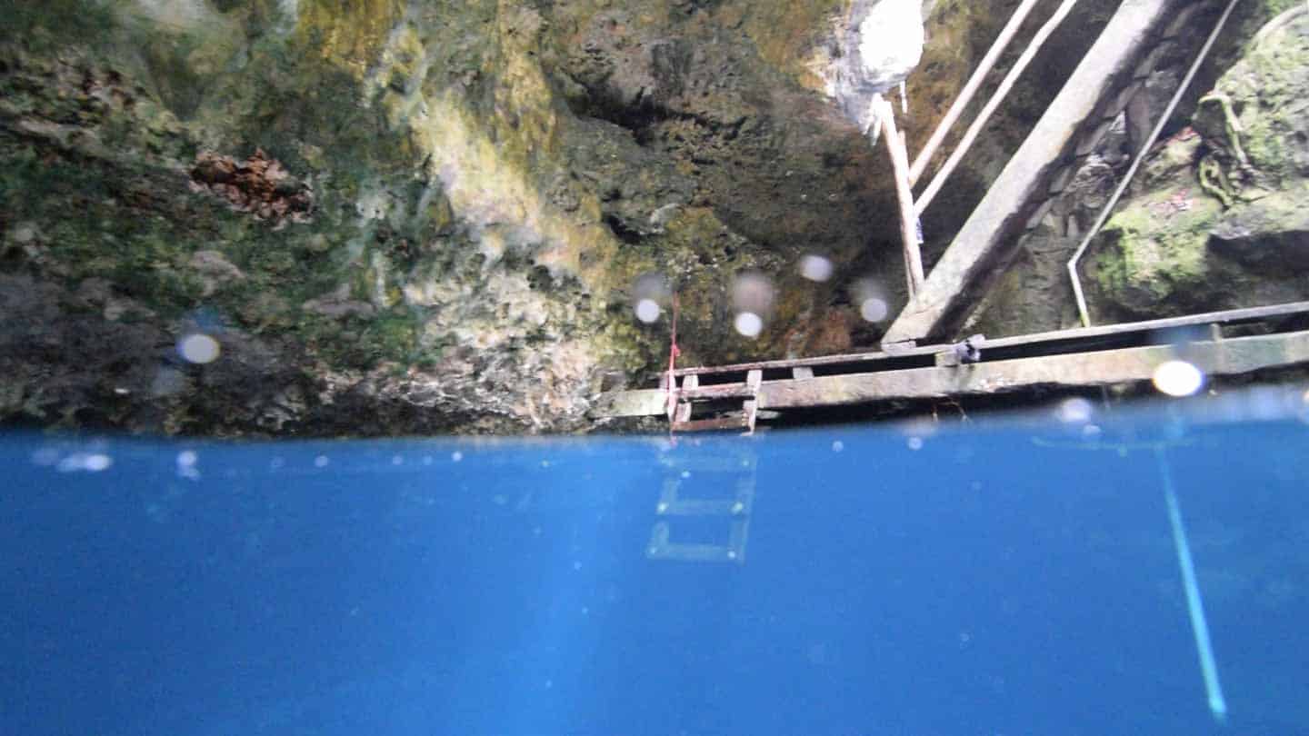 El Pit Cenote Entreance Platform | GETTING STAMPED