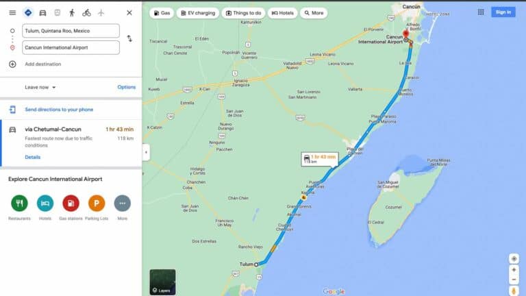 Drive Cancun To Tulum - Safety Tips + Stops
